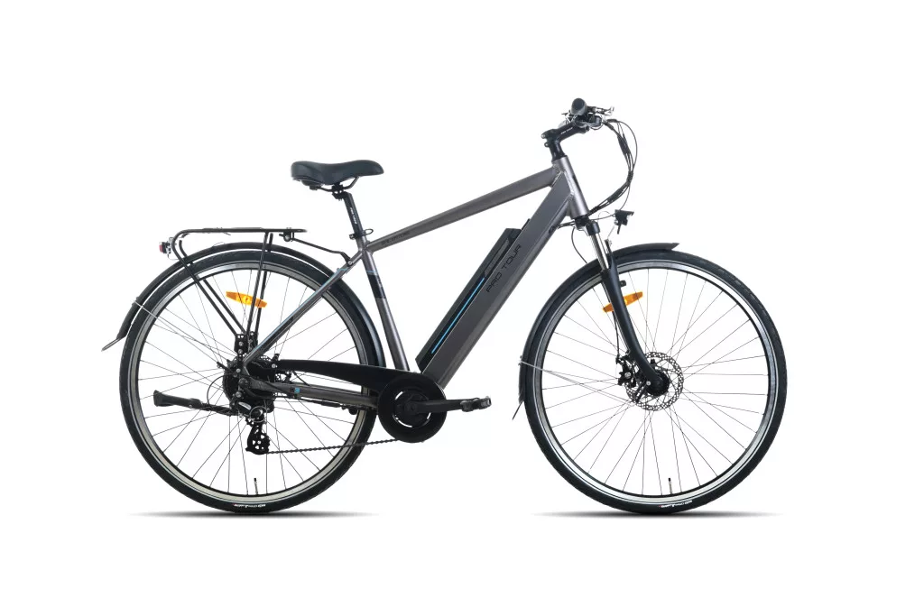 Velzen Pro Tour 28 Trekking férfi, grafit, 48 cm elektromos kerék